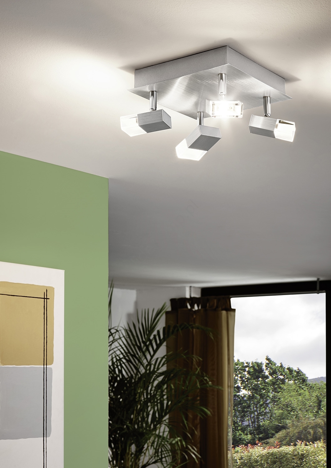 Eglo 93867 - LED reflektor GEMINI 1 4xLED/5,4W/230V