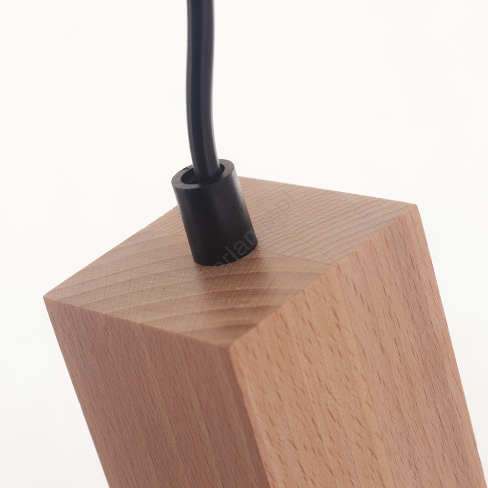 Kinkiet JACK 1xE27/40W/230V drewno naturalne