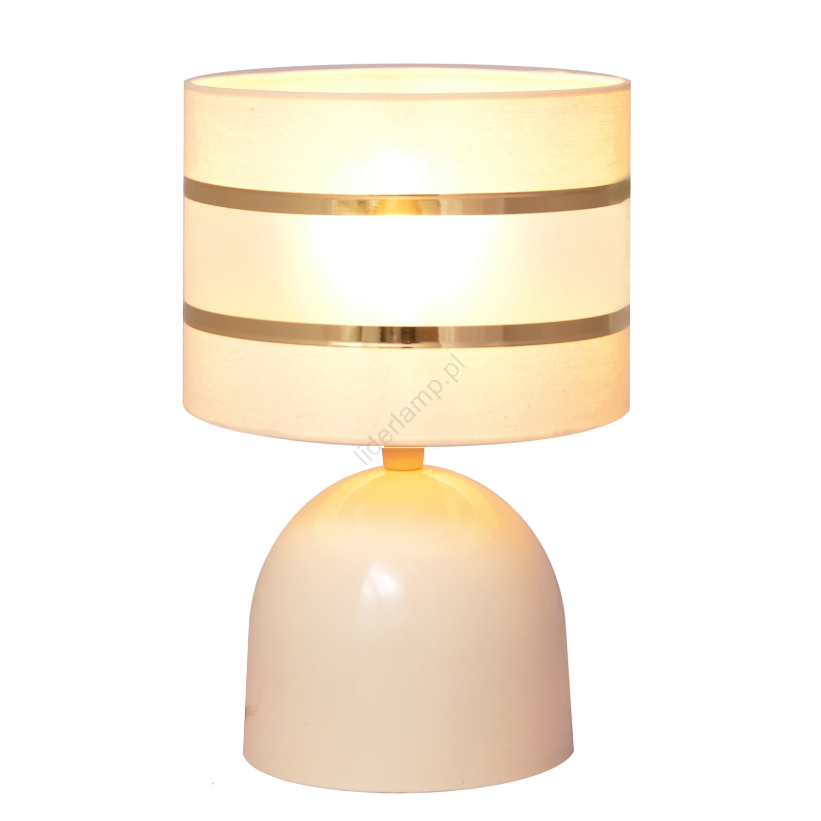 Lampa stołowa HELEN 1xE27/60W/230V kremowy/złoty Lampa stołowa HELEN 1xE27/60W/230V kremowy/złoty