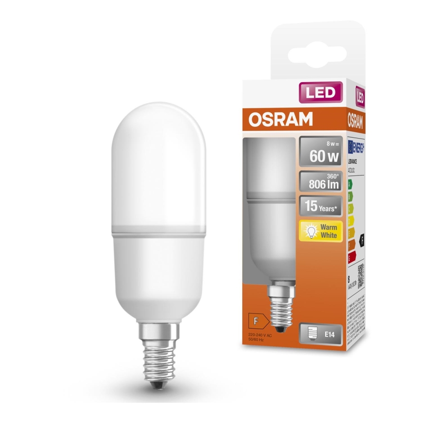LED Żarówka E14/8W/230V 2700K - Osram