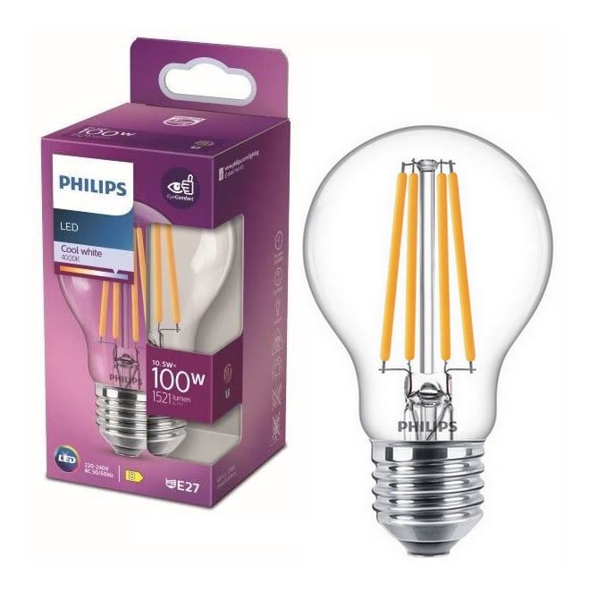 LED Żarówka Philips E27/10,5W/230V 4000K LED Żarówka Philips E27/10,5W/230V 4000K