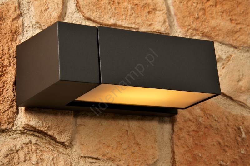 Philips - Kinkiet zewnętrzny 1xE27/23W/230V IP44 antracyt