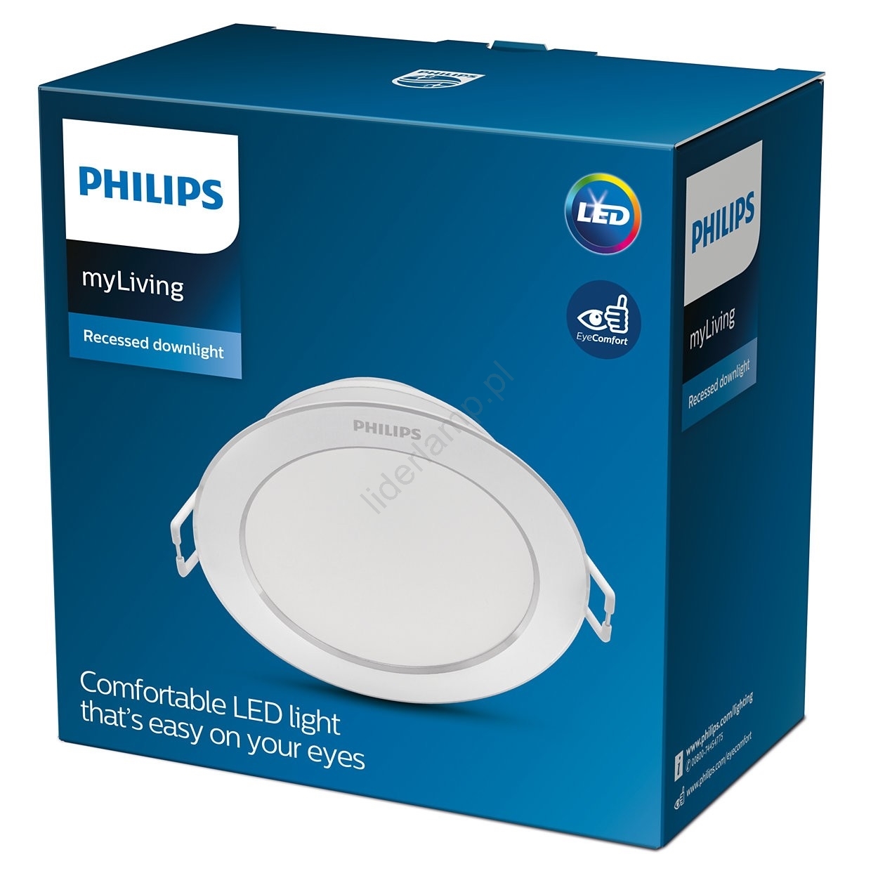 Philips - LED Oprawa wpuszczana LED/5W/230V 4000K