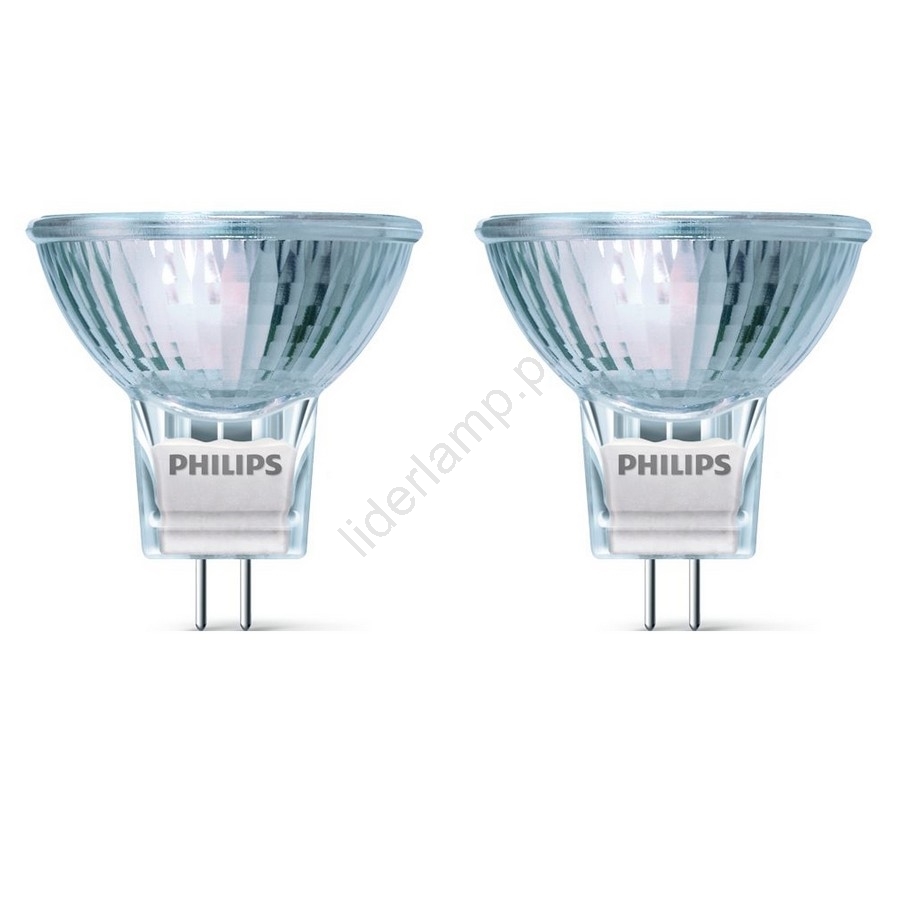 ZESTAW 2x Żarówka halogenowa Philips GU4/35W/12V