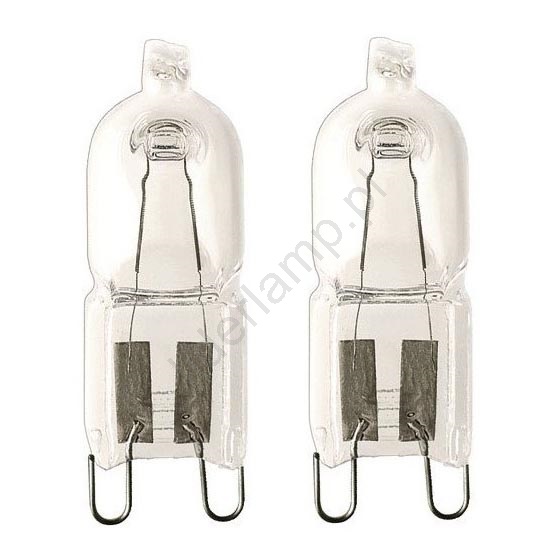 ZESTAW 2x Żarówka halogenowa ściemnialna G9/33W/230V