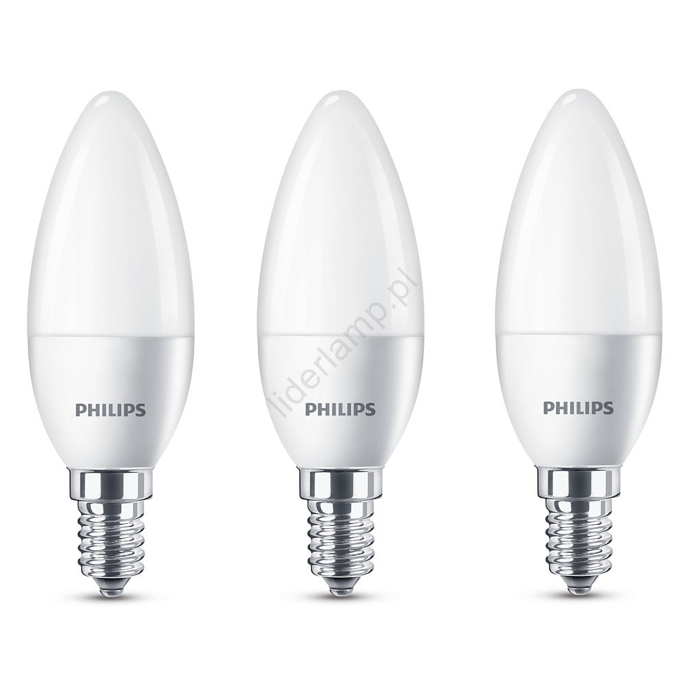 ZESTAW 3x LED Żarówka Philips E14/5,5W/230V 2700K ZESTAW 3x LED Żarówka Philips E14/5,5W/230V 2700K