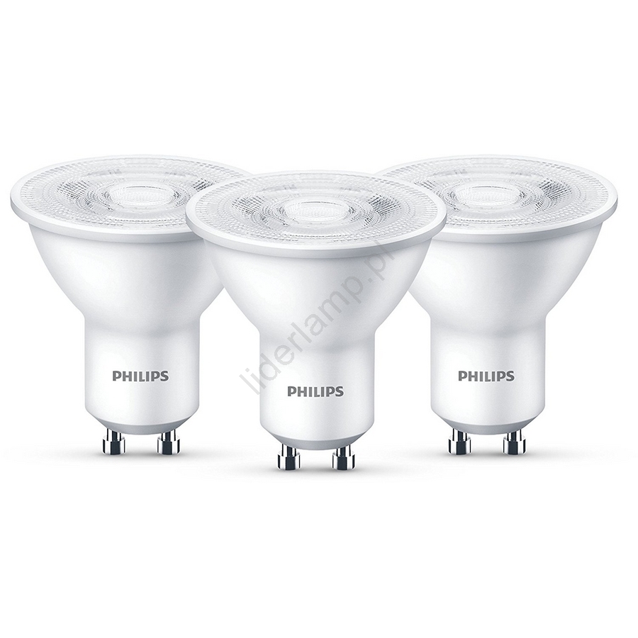 ZESTAW 3x LED Żarówka Philips GU10/4,7W/230V ZESTAW 3x LED Żarówka Philips GU10/4,7W/230V